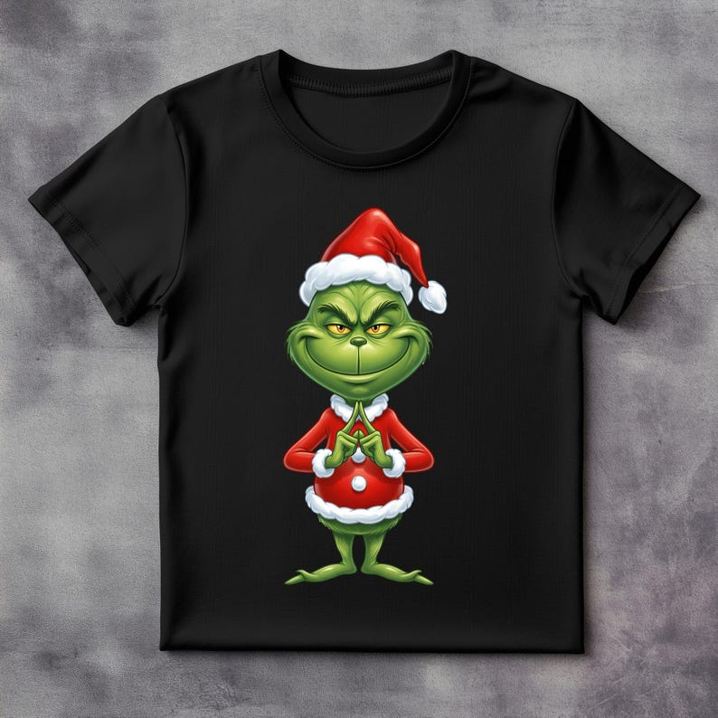 Funny Grinch Christmas PNG Clipart Bundle, Meme Holiday Quotes (digital ...