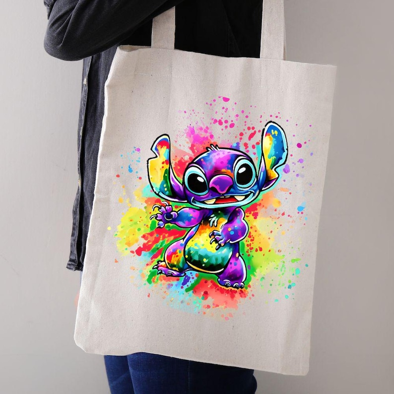 Stitch PNG Clipart Bundle: Lilo & Stitch, Tropical Watercolor Designs ...