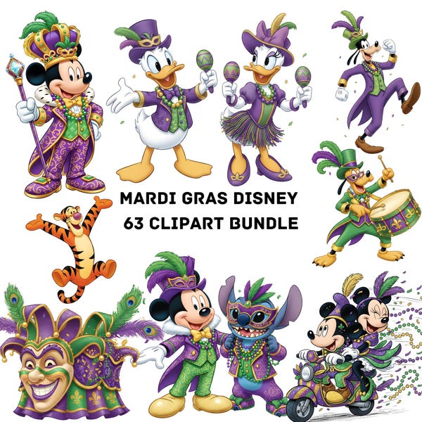 Carnival Mickey Character - Etsy