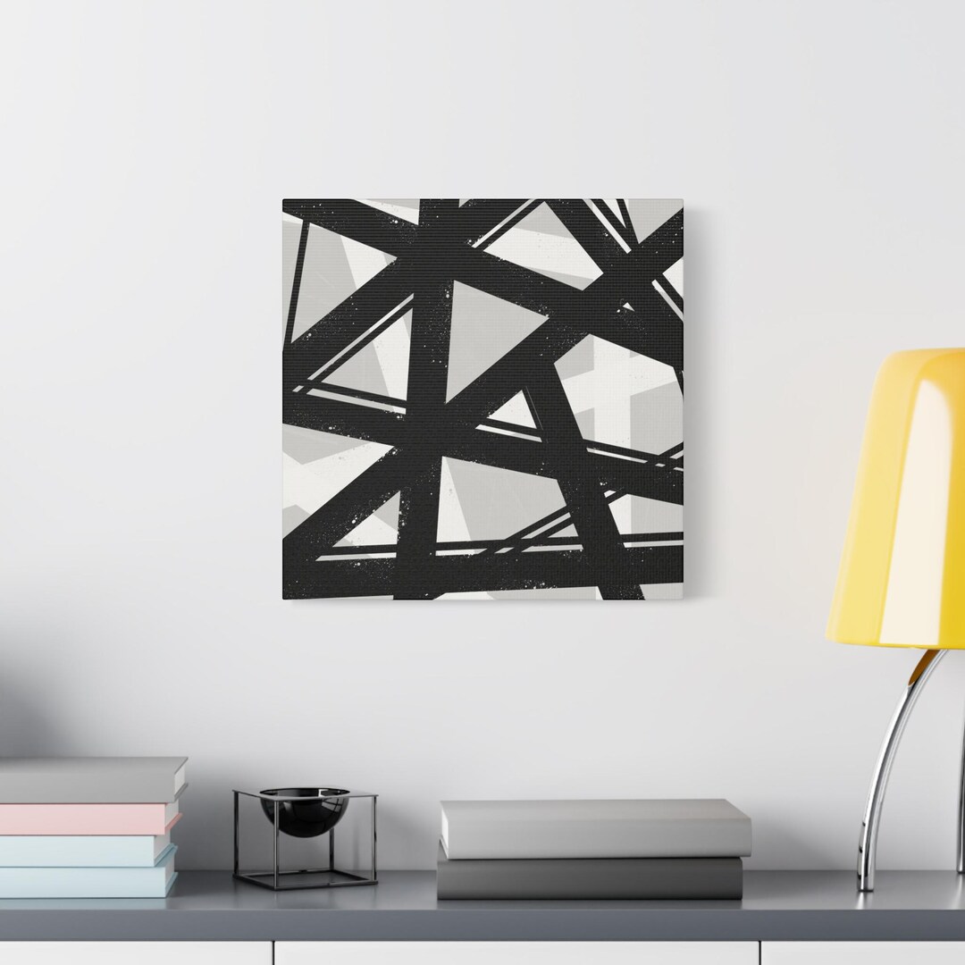 Eddie Van Halen Guitar Pattern Canvas Art, Rock Music Decor - Etsy