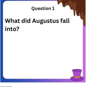 Charlie and the Chocolate Factory • Digital Chapter Questions (30 ...