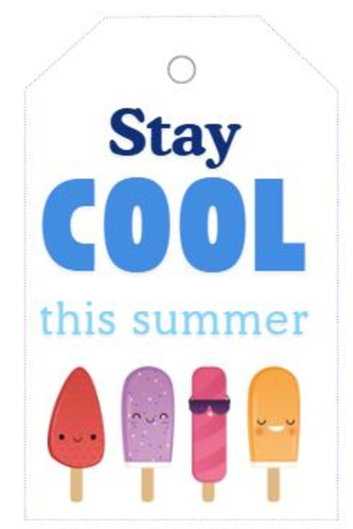 Summer Gift Tags Printable | End of Year Student or Teacher Tags | Cute ...