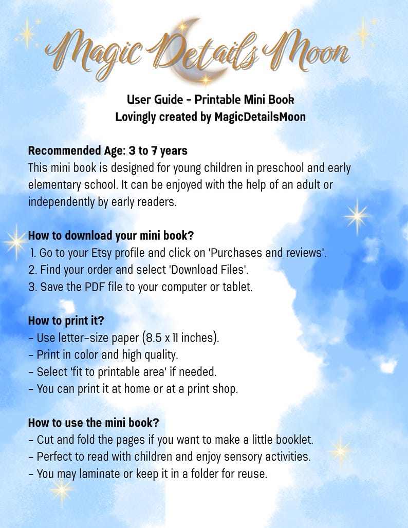 Mila the Butterfly Mini Book – Printable Emotional Learning (PDF) - Etsy
