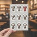 Funny Roman Statue Stickers: Ancient Art Meme Faces (digital Download ...