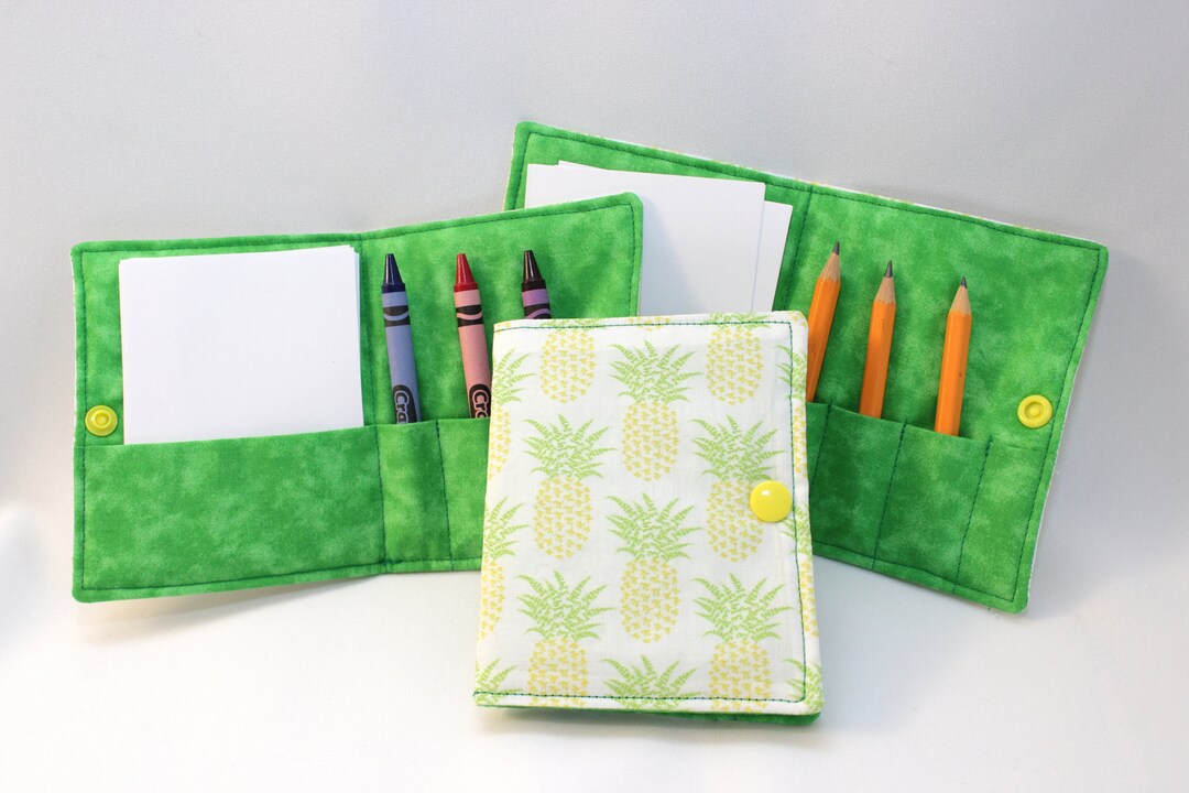 Pineapple Pun Crayon Wallet, Ready to Ship - Etsy