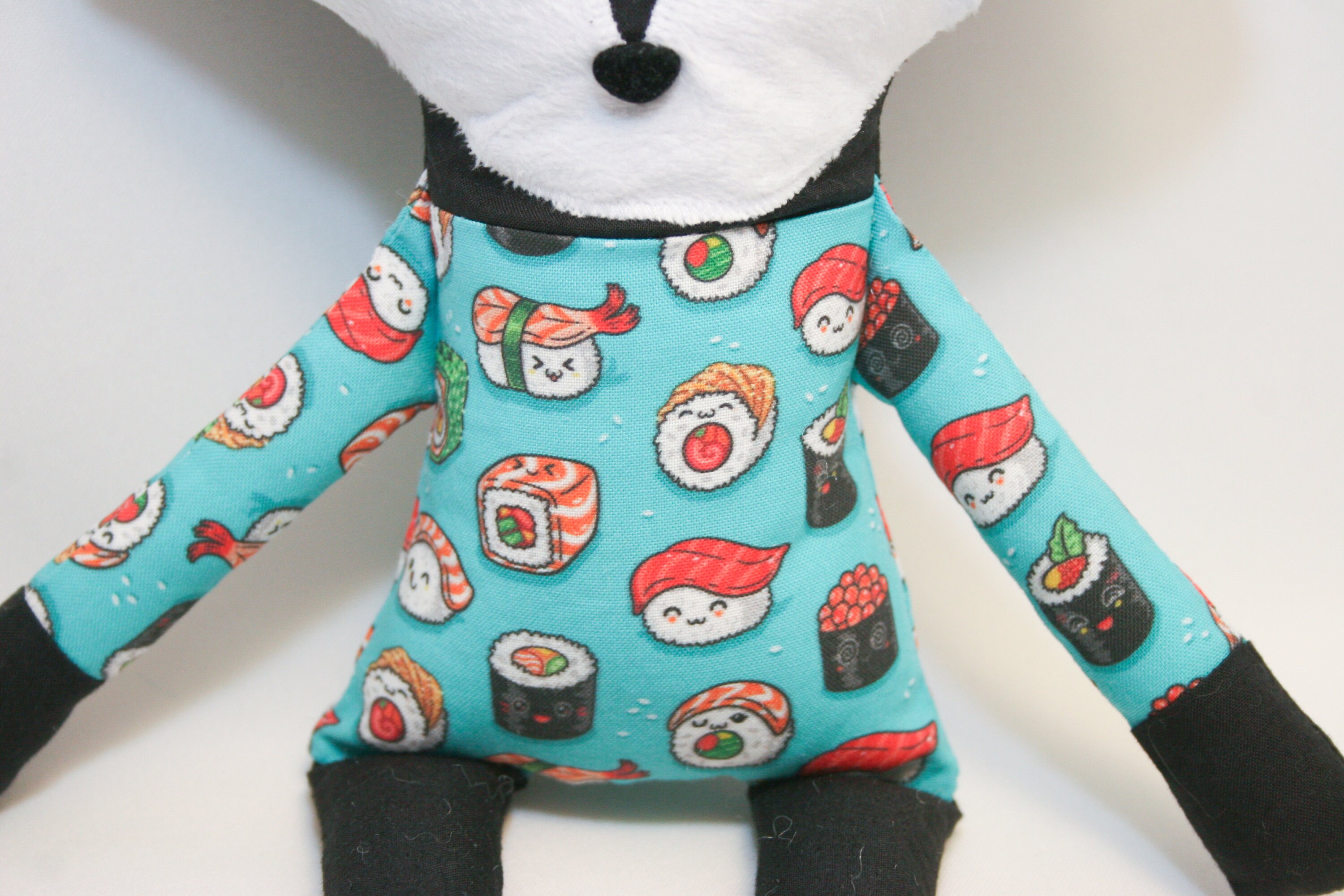 Cute Sushi Fox Stuffed Animal Ready to Ship | Etsy