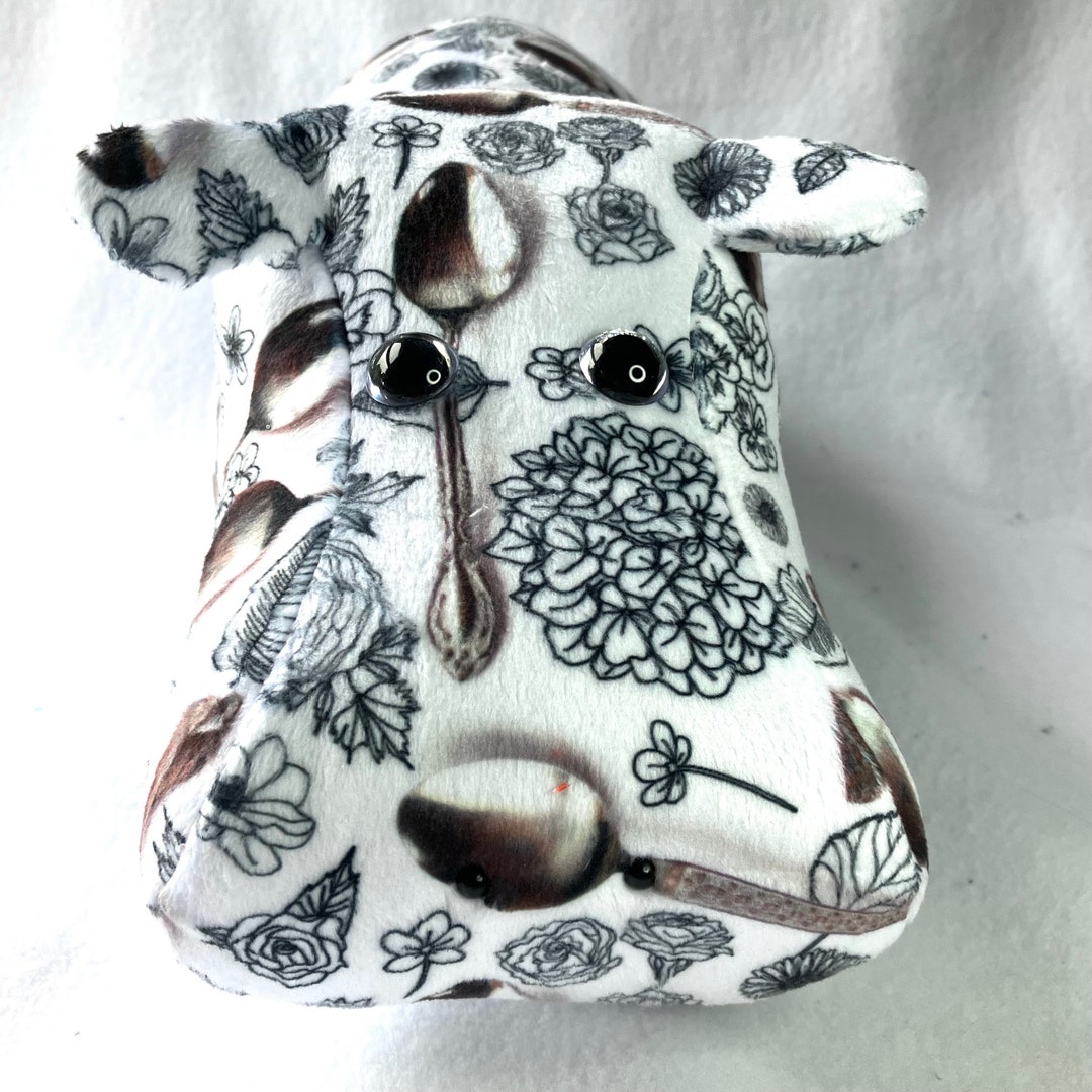 Spoons Minky Hippo Stuffed Animal, Ready to Ship - Etsy