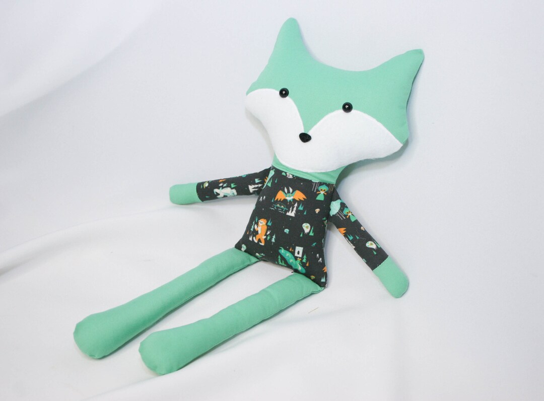 Cute Cryptids Fox Stuffed Animal. Ready to Ship - Etsy