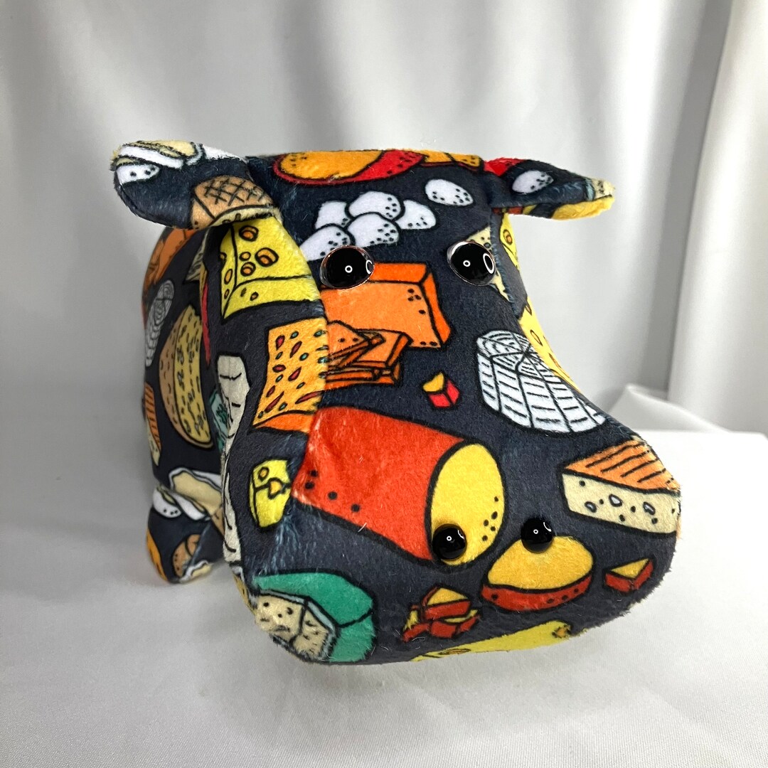 Cheese Minky Hippo Stuffed Animal, Ready to Ship - Etsy