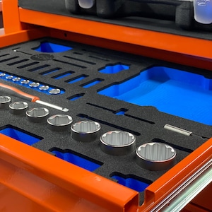 Custom Tool Organizer: Cnc-cut Foam Inlay for Toolbox - Etsy