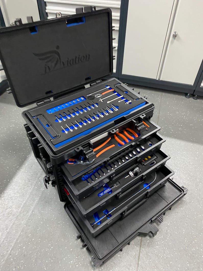 Custom Tool Organizer: Cnc-cut Foam Inlay for Toolbox - Etsy