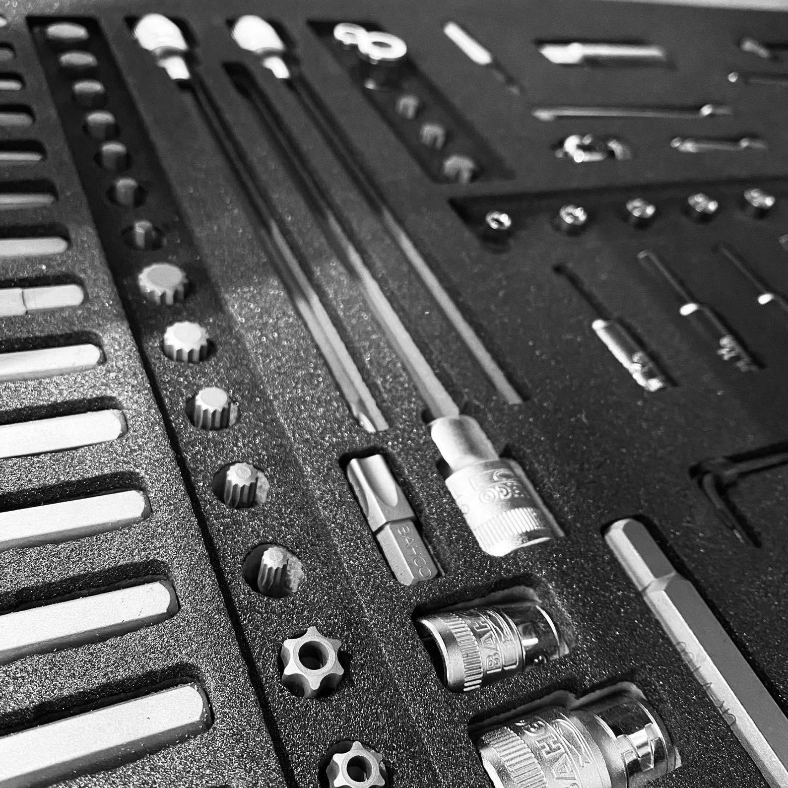 Custom Tool Organizer: Cnc-cut Foam Inlay for Toolbox - Etsy