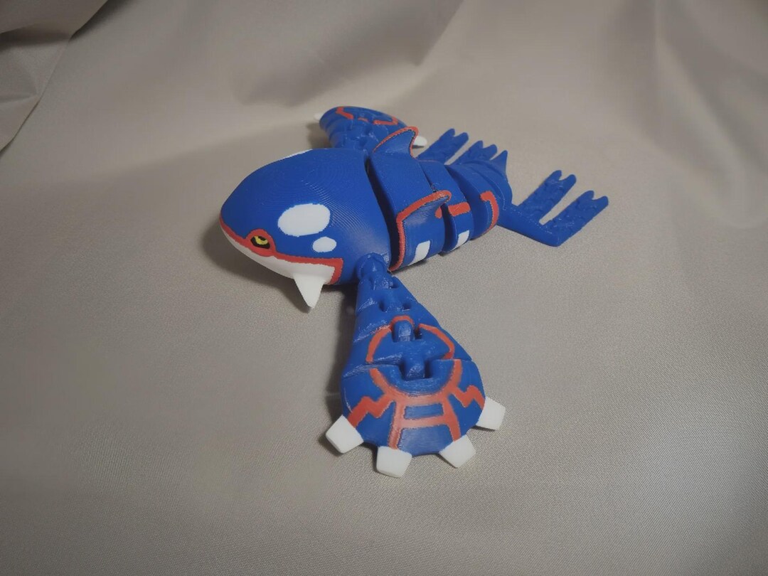 Articulated Kyogre - Etsy