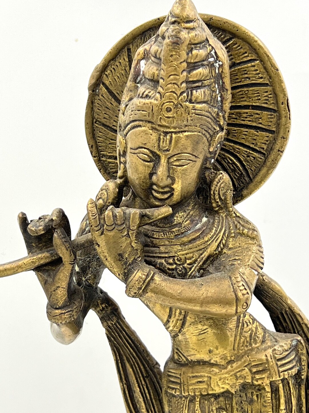 Vintage Asian Buddhism Copper Padmapani Lokeshvara Tara Buddha Statue ...