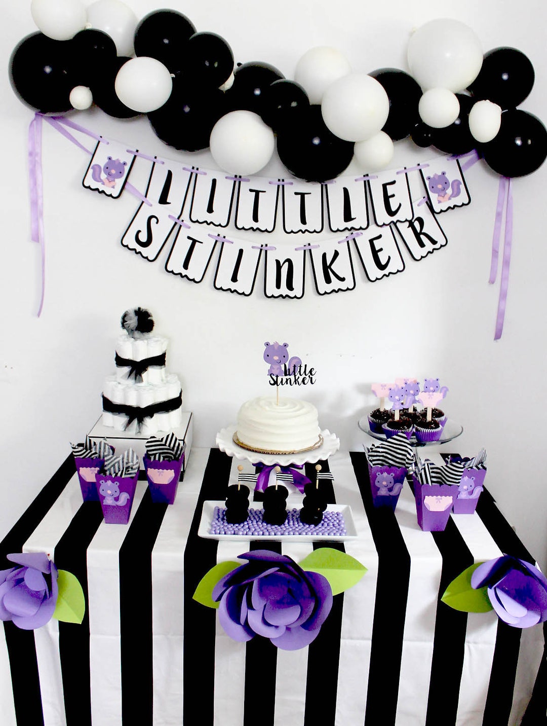 Little Stinker Party Kit | Baby Shower | First Birthday | Celebration ...