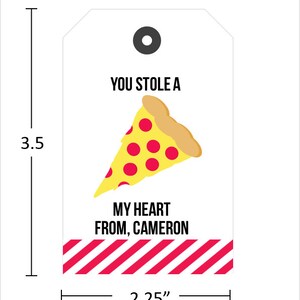 You Stole a Pizza My Heart Valentine | Punny Valentine's | Classroom ...