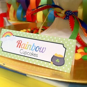 St. Patrick's Day Classroom Party Printables | Rainbow Party | St ...