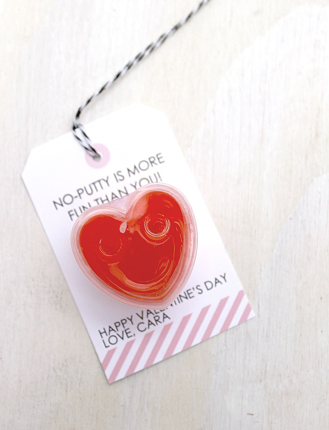 No Putty is More Fun Than You Favor Tag, Punny Valentine's, Classroom ...