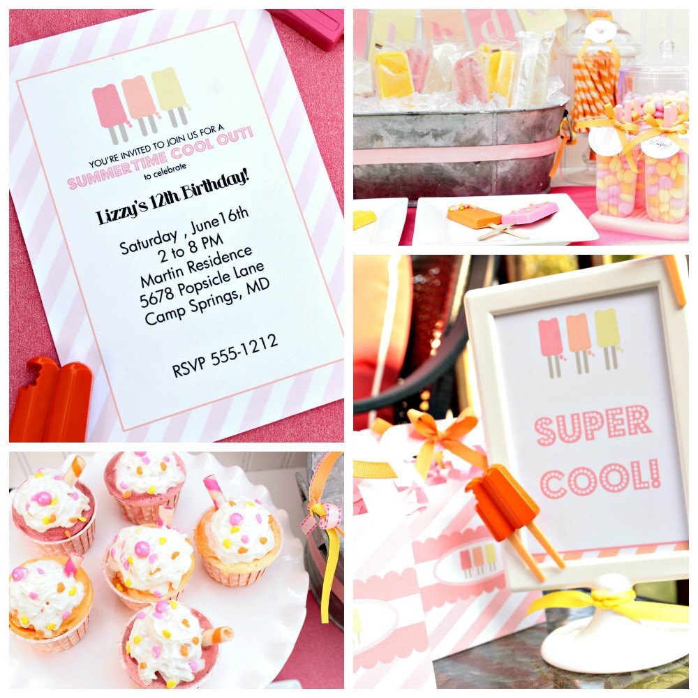 Ice Pop Frozen Pop Frozen Treat Party Summer Fun Pool | Etsy