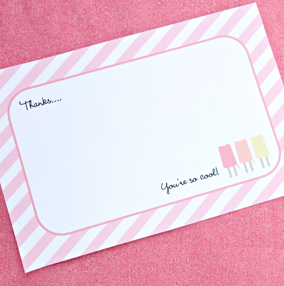 Summer Fun Ice Pop Cool Out Pool Party Ice Cream Freezer - Etsy