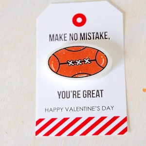 Make No Mistake You're Great, Punny Valentine's, Classroom Treat Labels ...