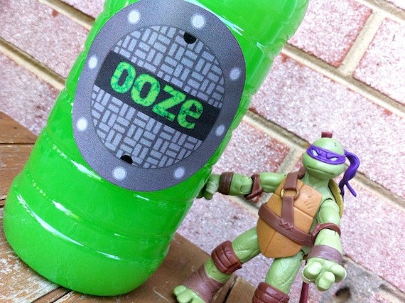 Turtle Power Printable, Print Your Own, DIY Party kit by Cupcake Wishes ...