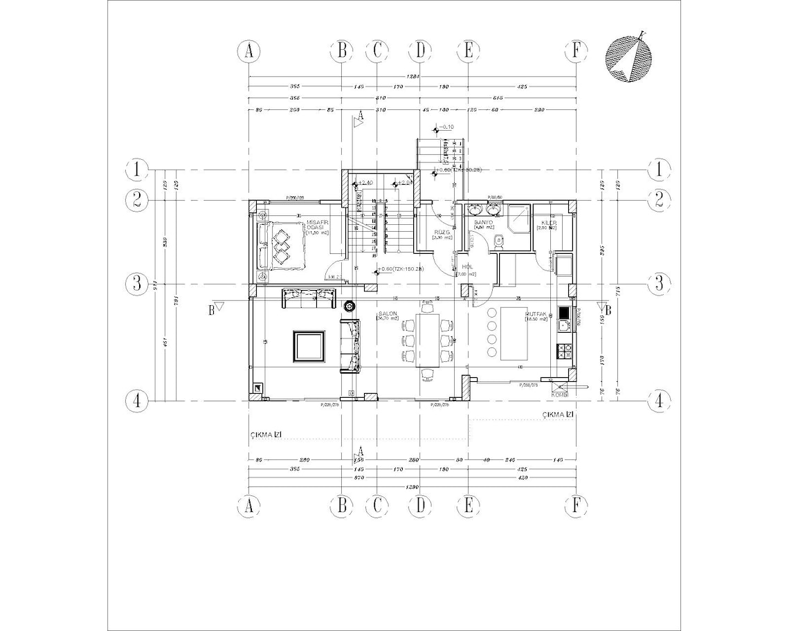 Contemporary Villa CAD Plans | Complete Architectural Drawings (DWG ...