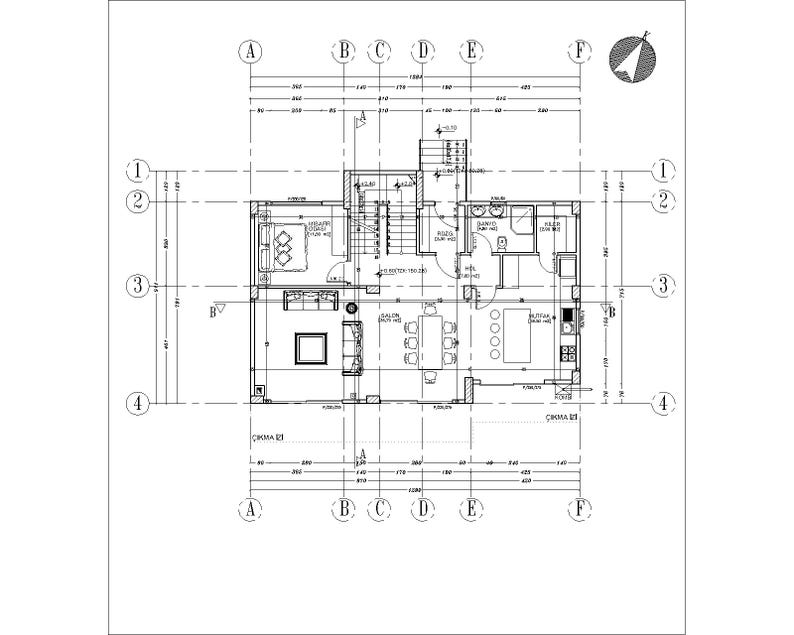 Contemporary Villa CAD Plans | Complete Architectural Drawings (DWG ...