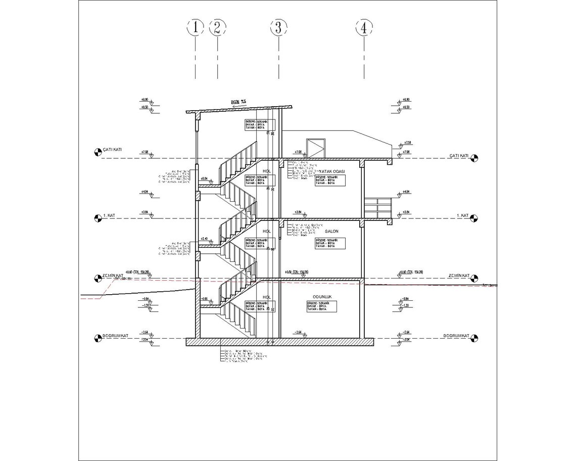 Contemporary Villa CAD Plans | Complete Architectural Drawings (DWG ...