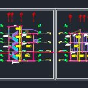 Contemporary Villa CAD Plans | Complete Architectural Drawings (DWG ...