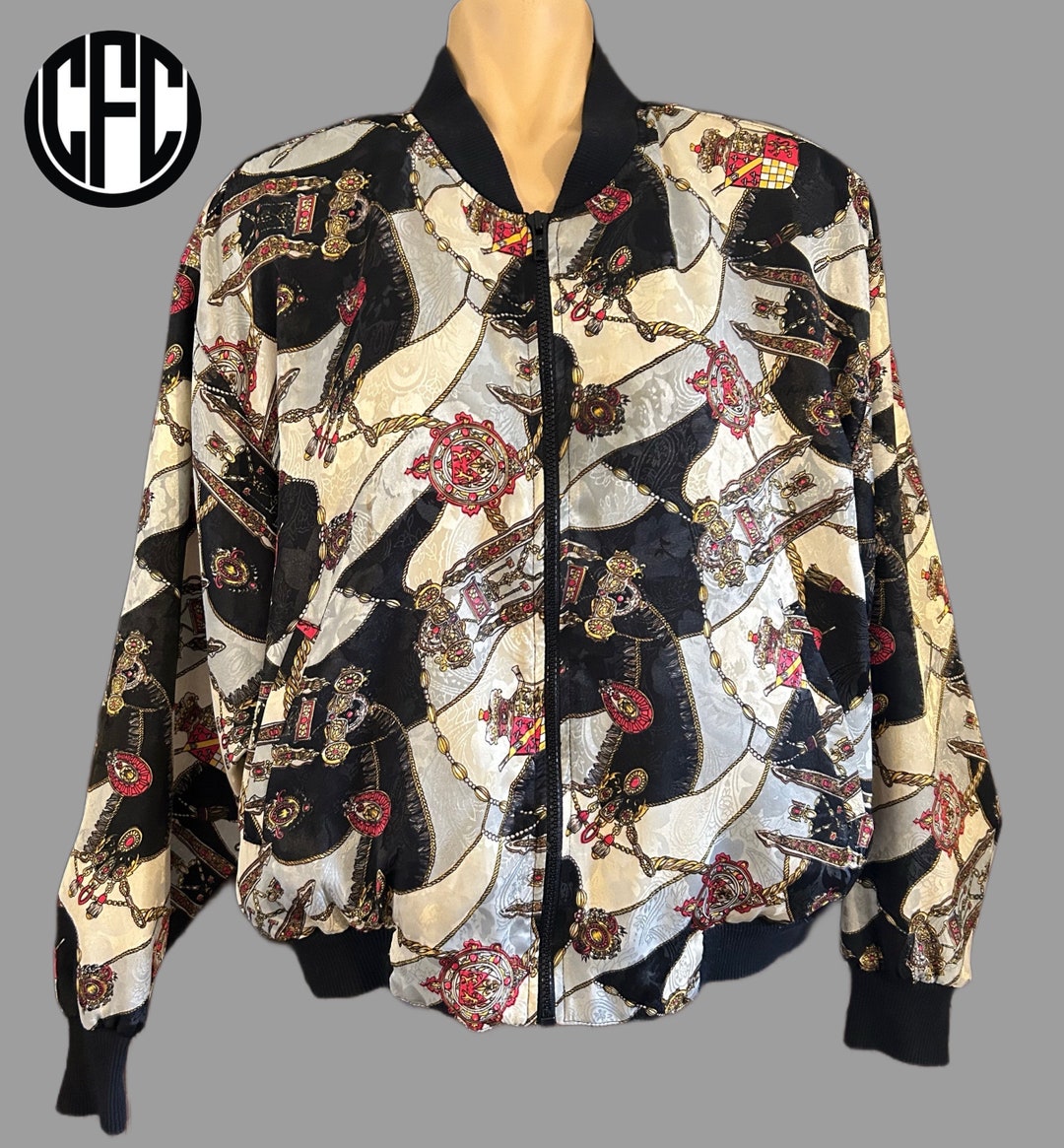 1990s Bomber Jacket Vintage Nineties Fashion Original 90s - Etsy