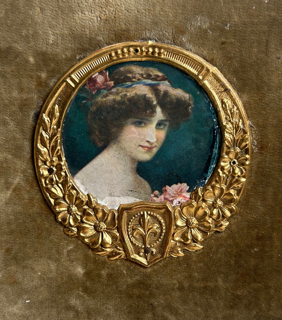 J S Fry’s Chocolate Box, Rare Antique Box, 1900’s, Female Portrait ...