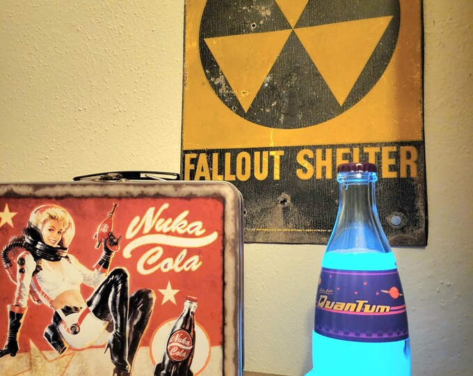 Real Glowing Nuka Cola Quantum - Fallout 4 Edition- Glow in the Dark ...