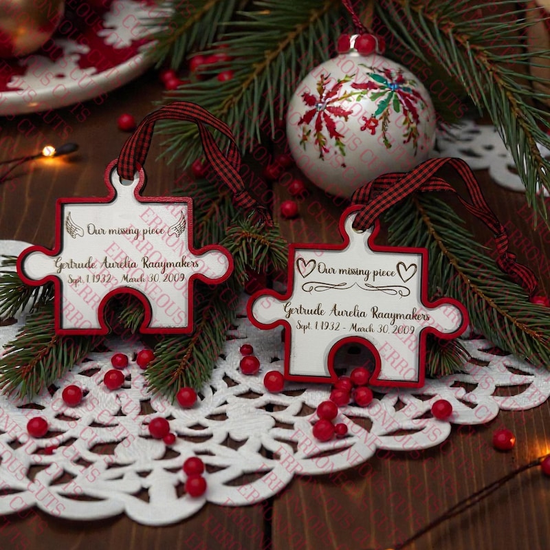 Memory Ornament Puzzle - Etsy