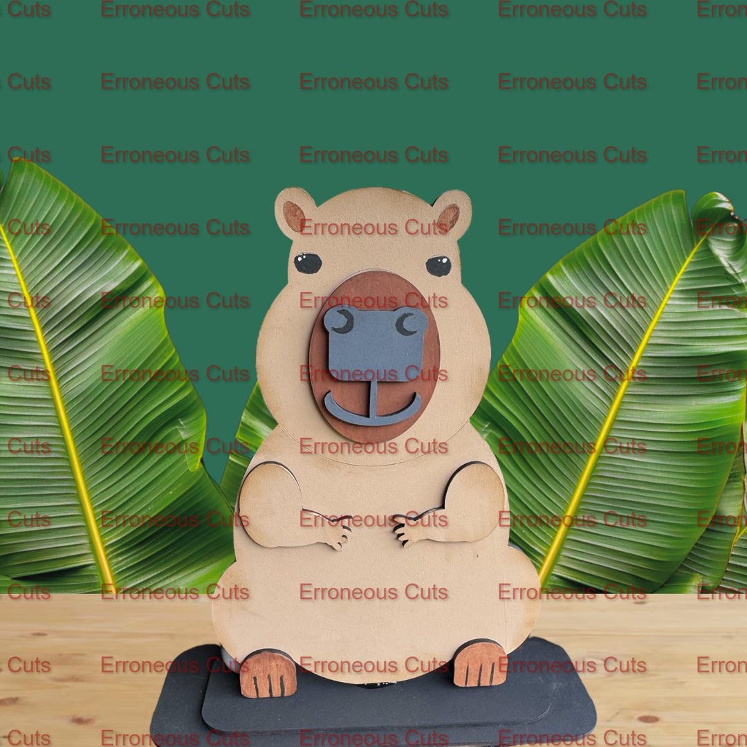 Capybara Cut File - Etsy