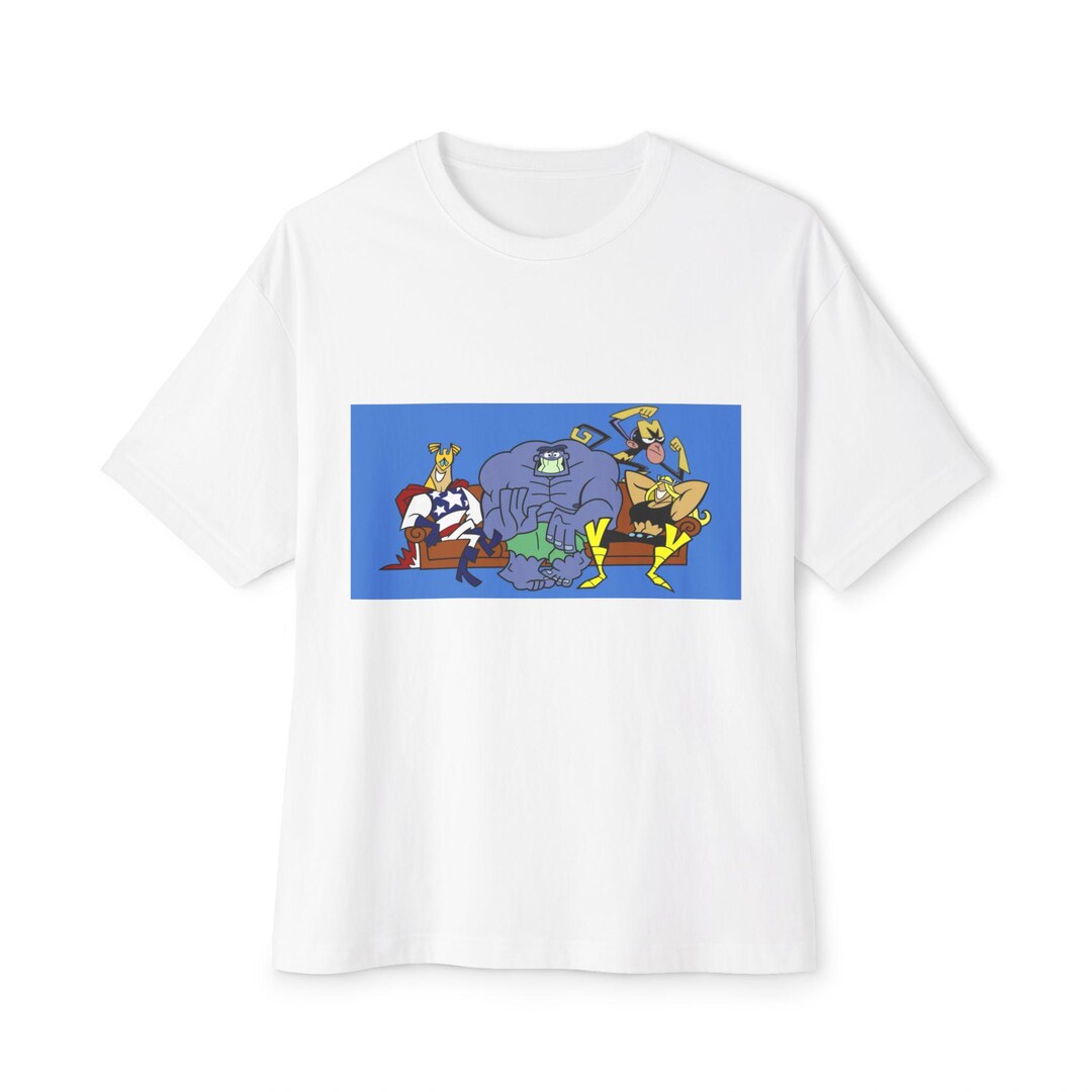Justice Friends Dexter's Laboratory Oversized Unisex Tshirt Street ...
