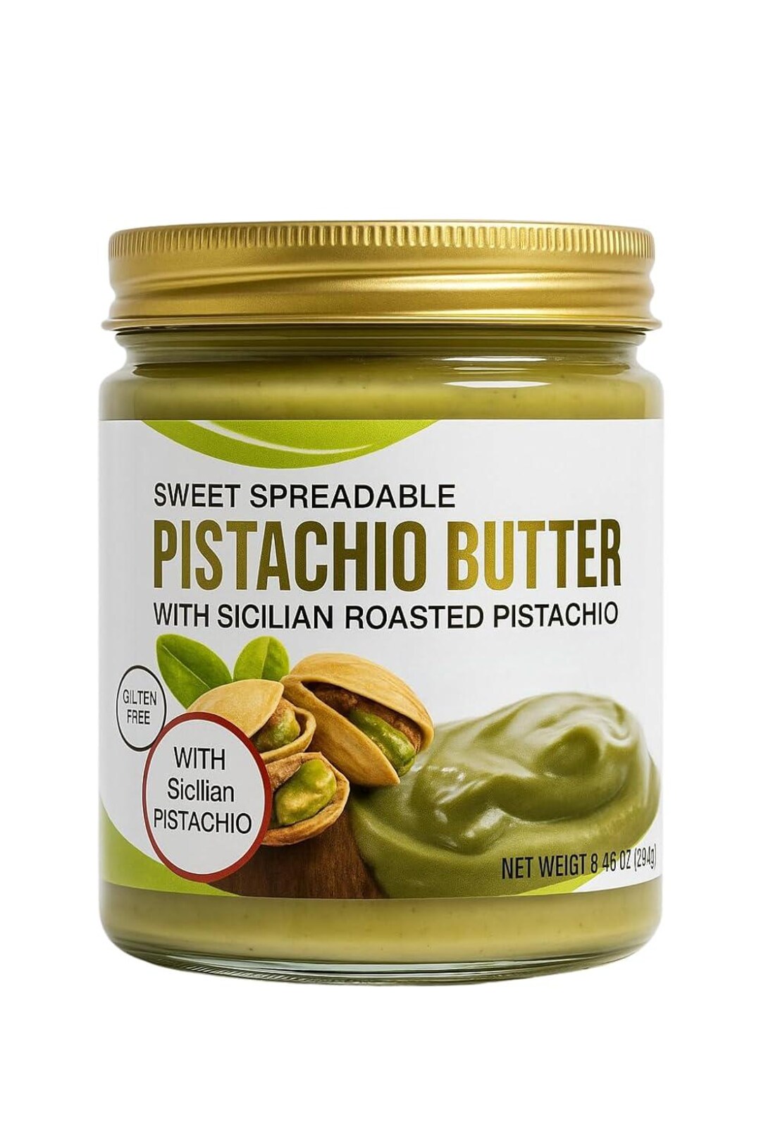 Sweet Spreadable - Sweet Pistachio Butter Spread – Made With Roasted ...