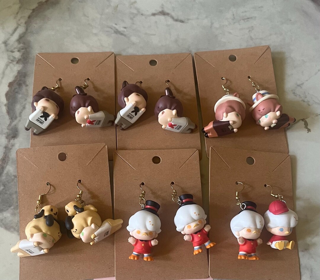 Dimoo X Disney Popbean Earrings! - Etsy