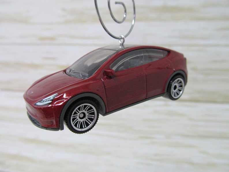 Tesla Model Y Die-cast Car Ornament - Etsy