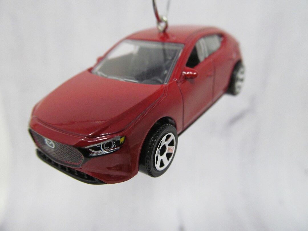 2019 Mazda 3 Die-cast Car Ornament - Etsy