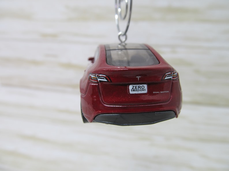 Tesla Model Y Die-cast Car Ornament - Etsy