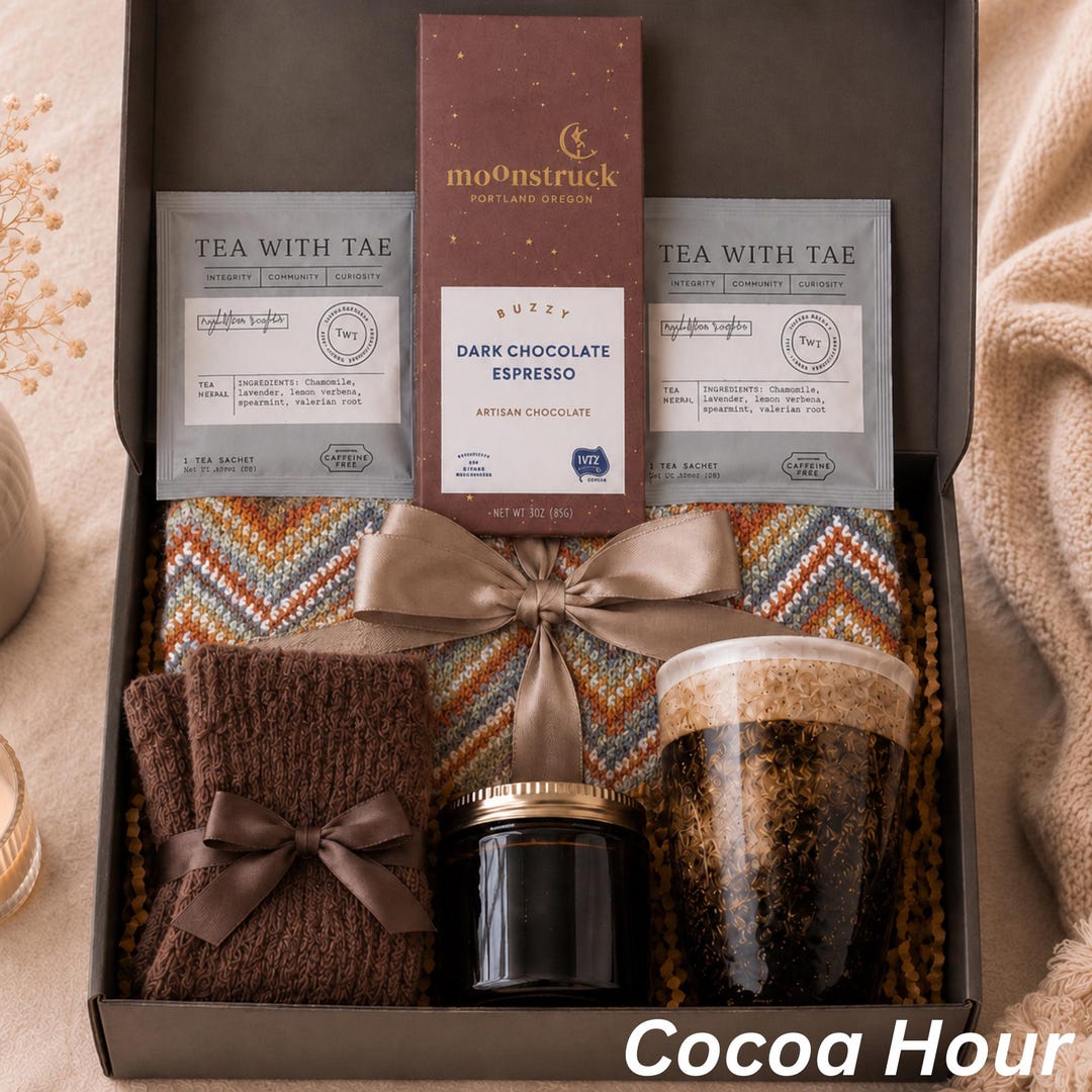 Corporate Gift Box, Employee Appreciation Gift, Hygge Gift Basket, New ...