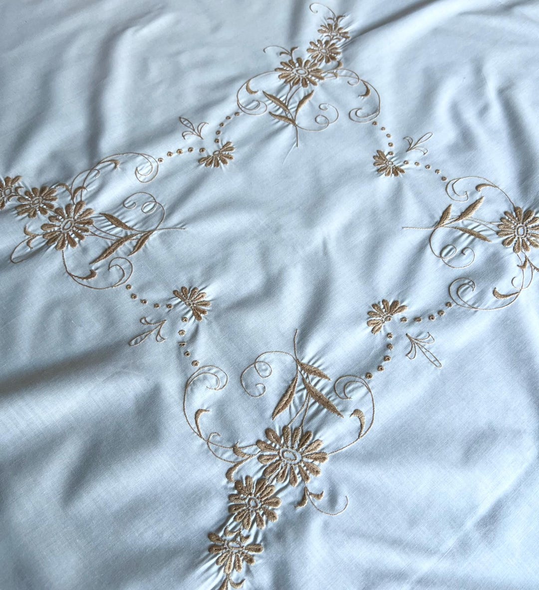 Caramel Square Tablecloth - Etsy Australia