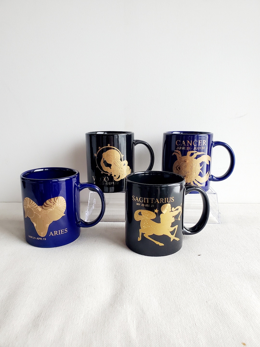 Vintage Zodiac Astrology Horoscope Coffee Mugs - Etsy