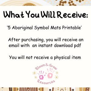 Reconciliation/naidoc Week Activity: Aboriginal Symbol Mats - Etsy ...