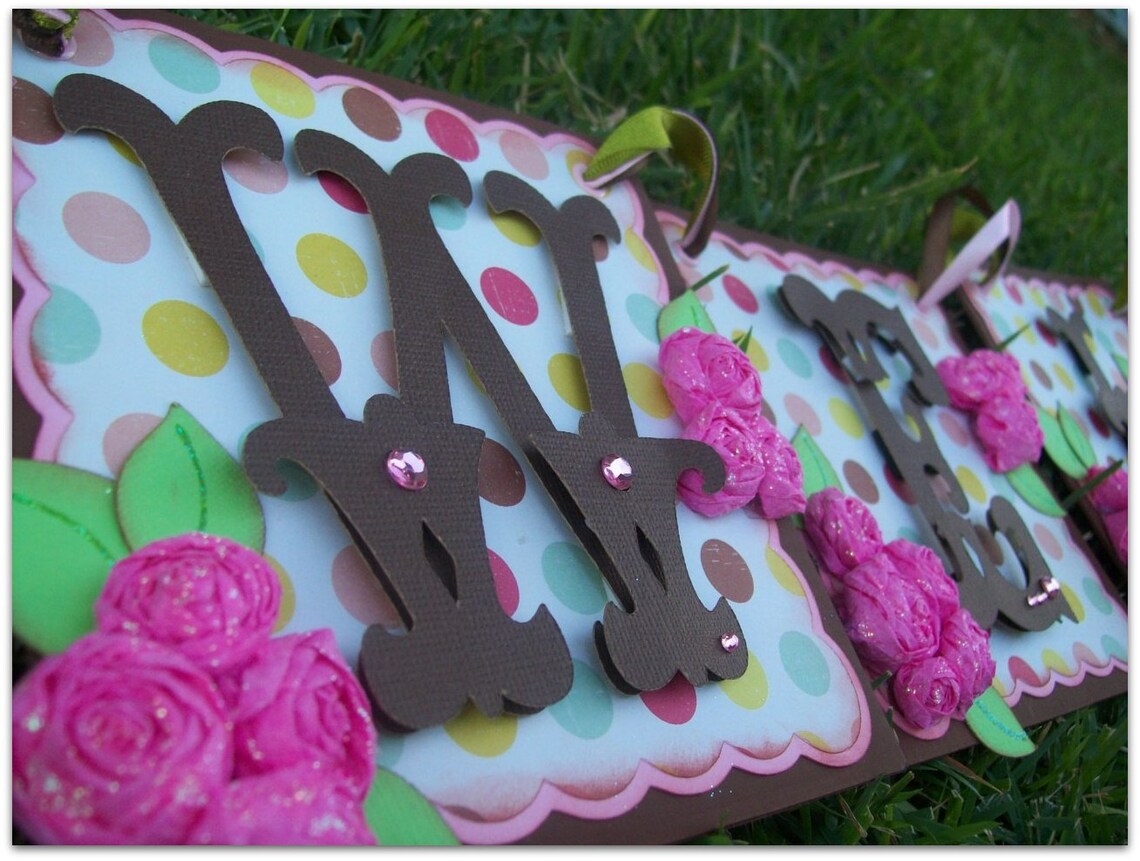 Handmade Banner Custom Made GO GREEN Name Banner Happy - Etsy