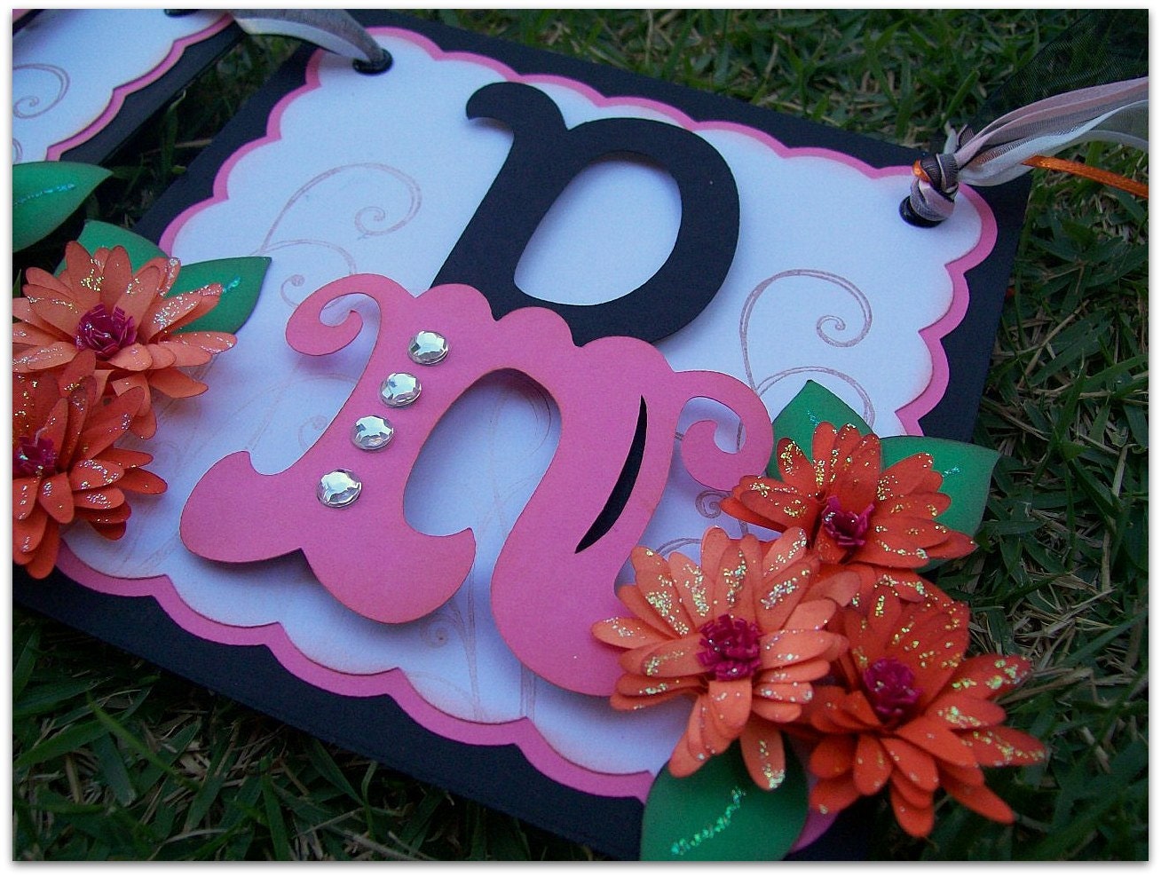 Handmade Banner Custom Made GO GREEN Name Banner Happy - Etsy