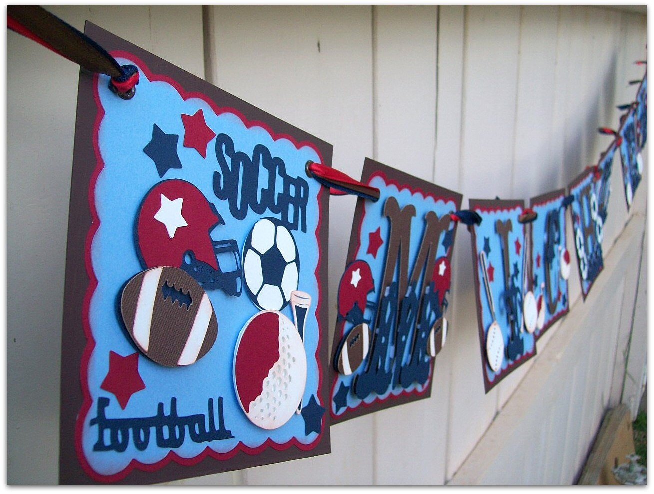 Handmade Banner Custom Made GO GREEN Name Banner Happy - Etsy