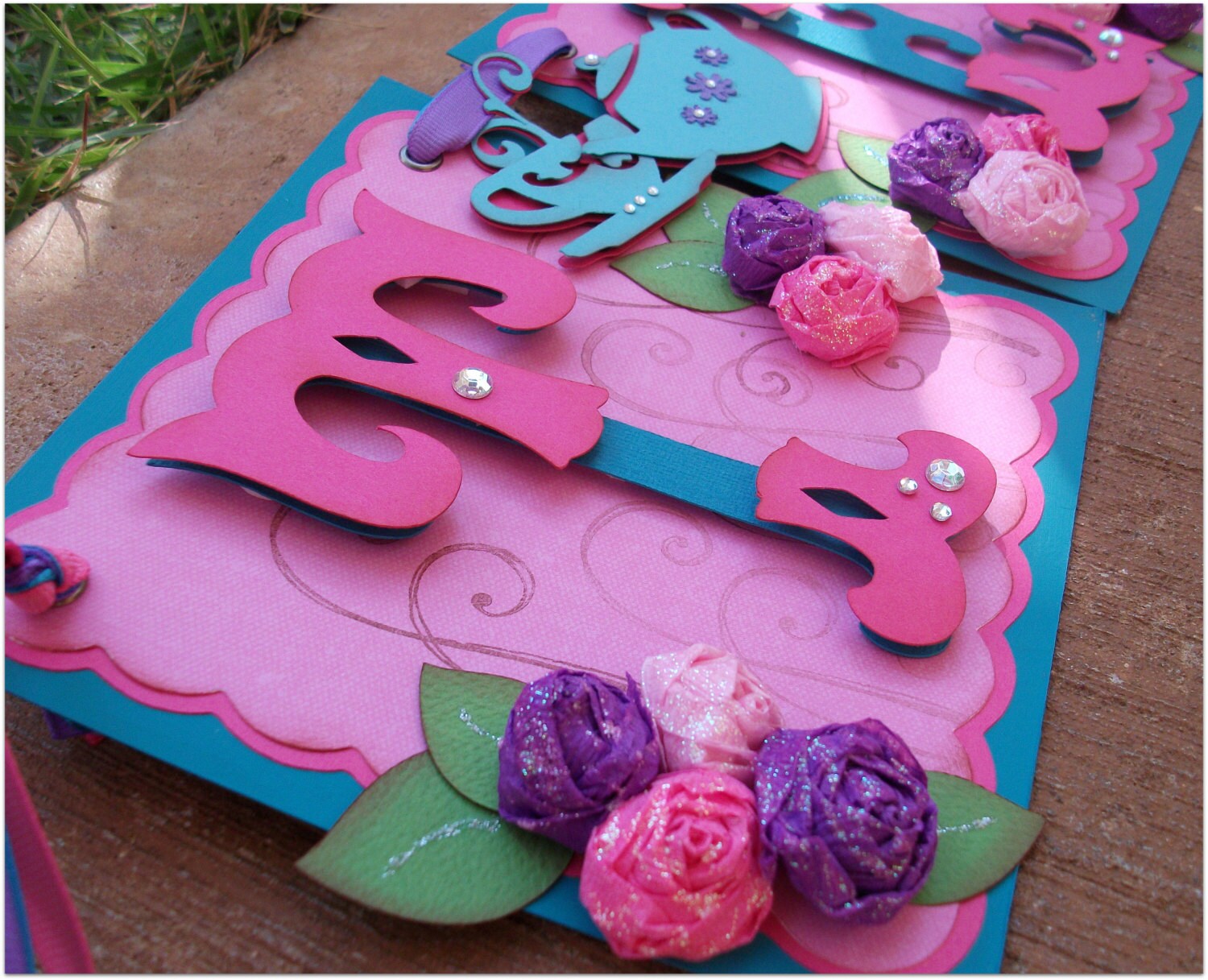 Handmade Banner Custom Made GO GREEN Name Banner Happy - Etsy