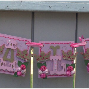 Handmade Banner Custom Made GO GREEN Princess Party - Etsy